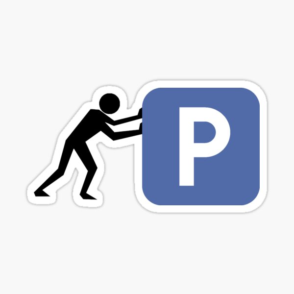 "pushin" Sticker for Sale by joe34 | Redbubble