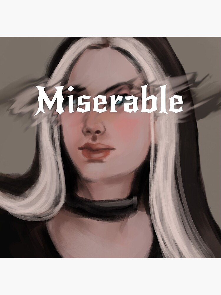 "Miserable Colour" Poster for Sale by akirart265 | Redbubble