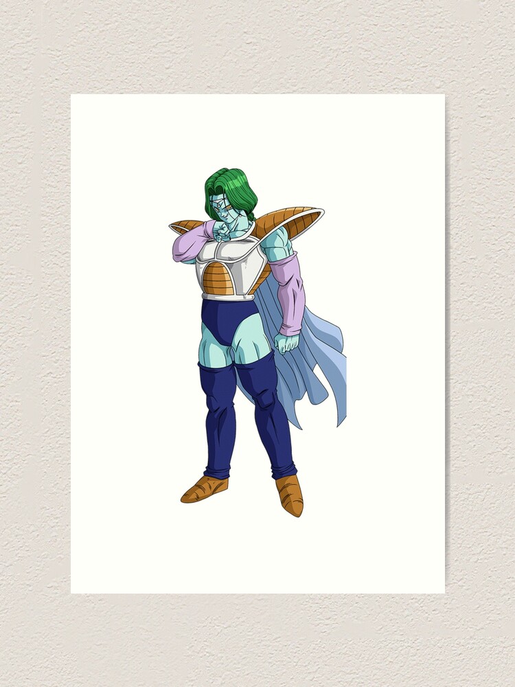 "Zarbon Dbz - Dragon Ball " Art Print for Sale by Art-Design-87 | Redbubble