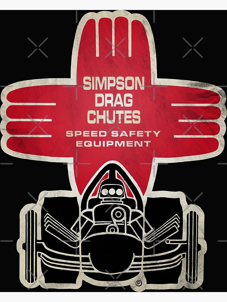 "SIMPSON DRAG CHUTES" Art Print for Sale by bongshanks | Redbubble