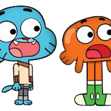 "the amazing world of gambol collection" Sticker for Sale by abdelhak ...