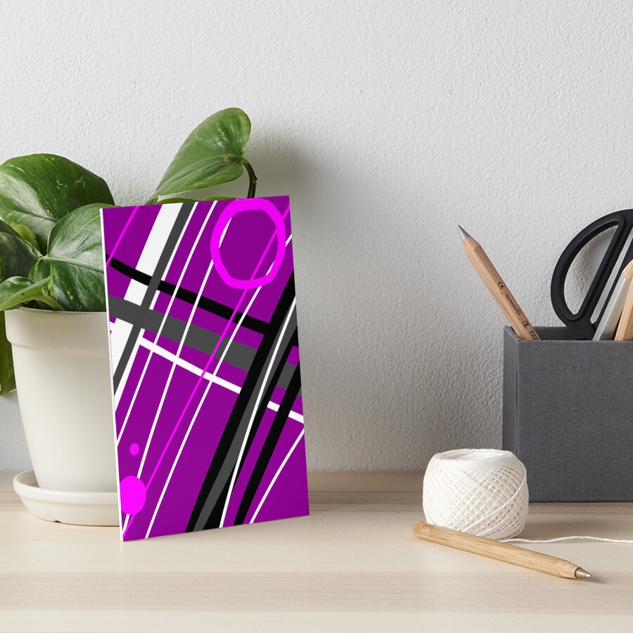 "Pink abstract painting" Art Board Print for Sale by Vitooka | Redbubble