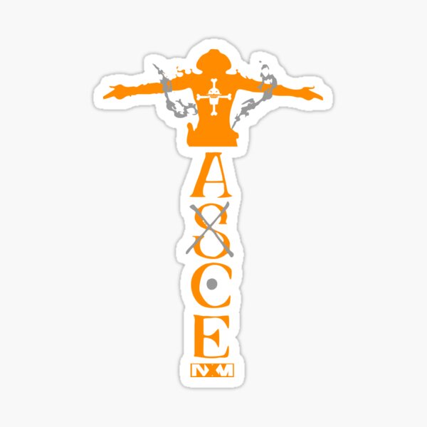 "Ace (One Piece)" Sticker by nxmercy01 | Redbubble
