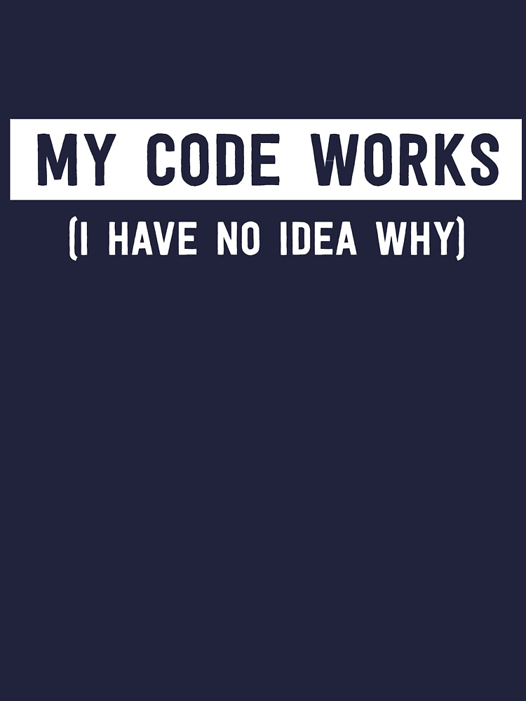"My code works (I have no idea why)" Lightweight Hoodie for Sale by ...