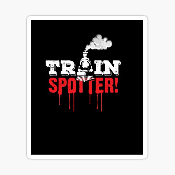 "Train Spotter " Sticker by Marco2021 | Redbubble