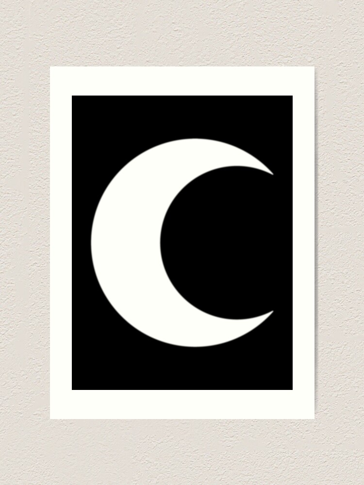 "Classy minimal Moon Knight Logo" Art Print for Sale by the-quote-boy ...