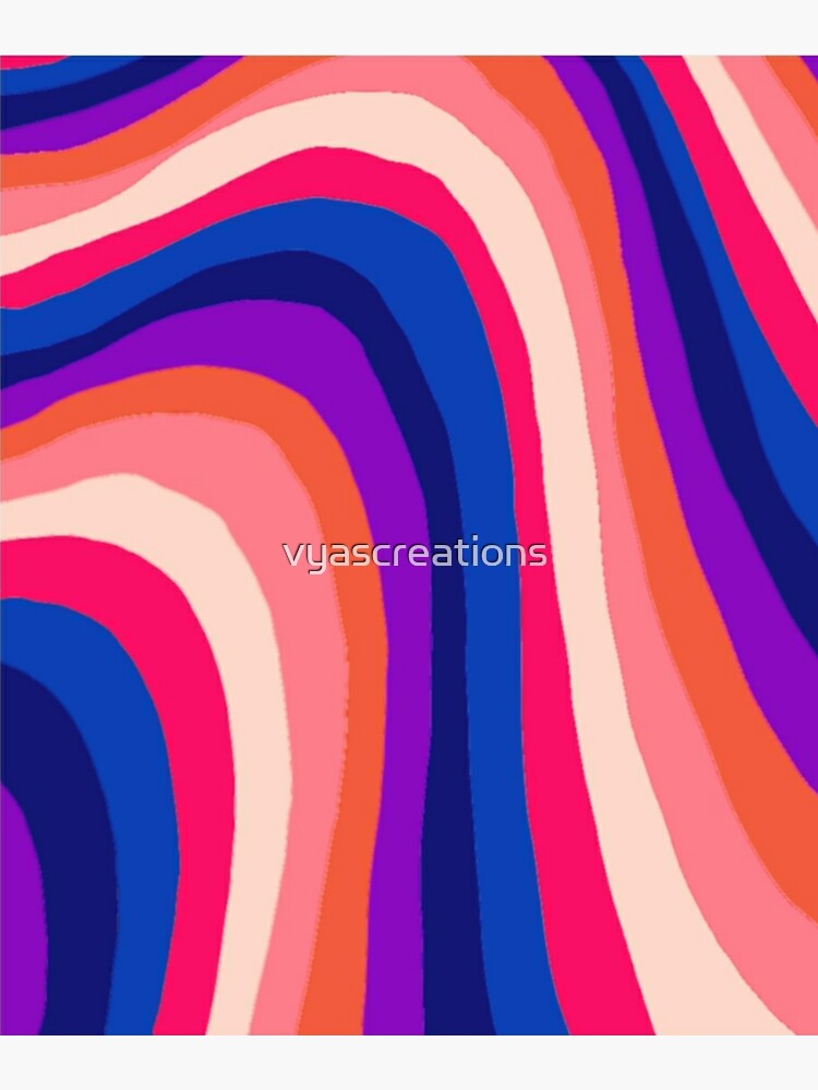 "90s retro aesthetic rainbow multicolour pattern swirl distorted lines ...