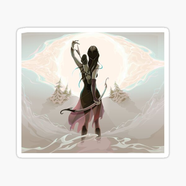 ",Gifts ,Bow ,Archery ,Archer ,Arrow .Anime ,Manga ,Japan" Sticker for ...