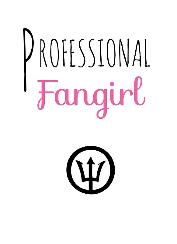 "Professional Fangirl - Demigods" by pinkpunk83 | Redbubble