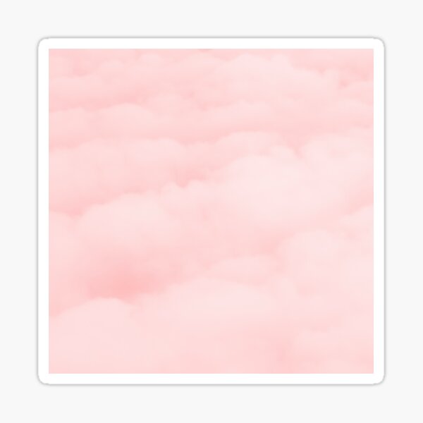 "Pink Cloud" Sticker for Sale by veerudesigns | Redbubble