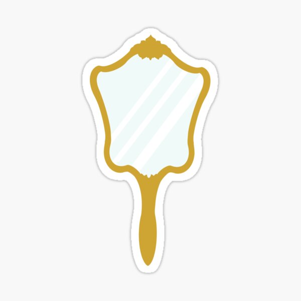 "Vintage mirror" Sticker for Sale by oliviaglaeser | Redbubble