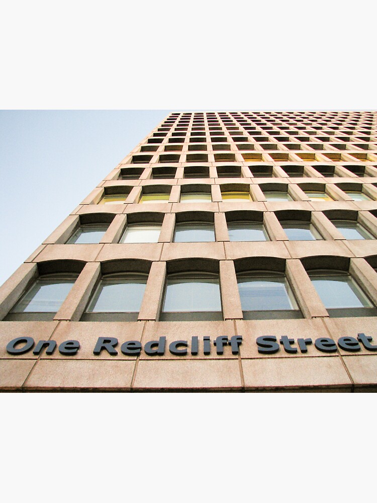"One Redcliff Street" Sticker for Sale by weirdoldhattie | Redbubble