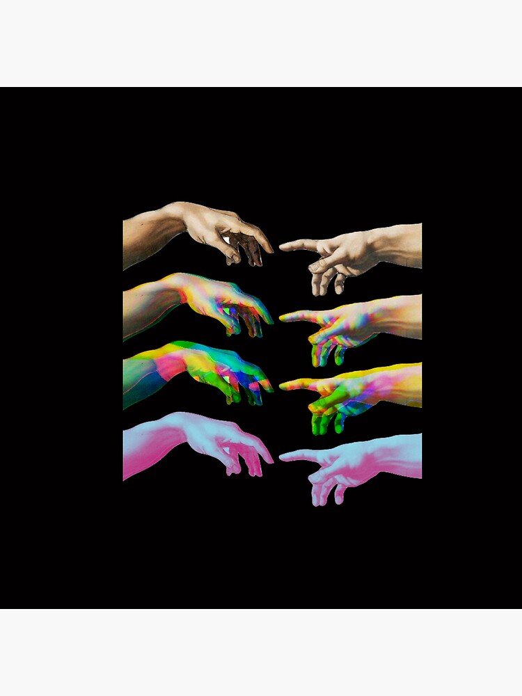 The Creation of Adam - Modern design Premium Matte Vertical Poster sold ...