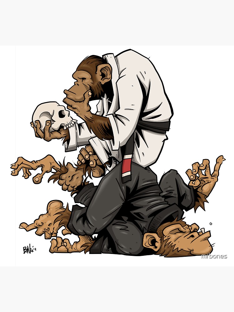 "THINKING MONKEY" Sticker for Sale by mrbones | Redbubble