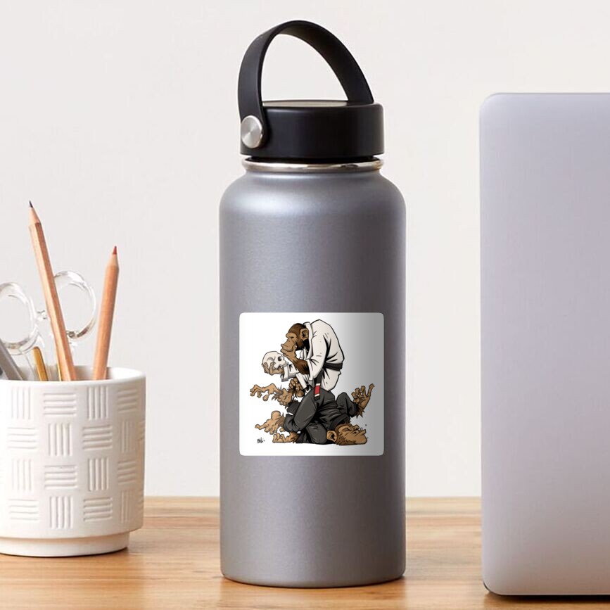 "THINKING MONKEY" Sticker for Sale by mrbones | Redbubble