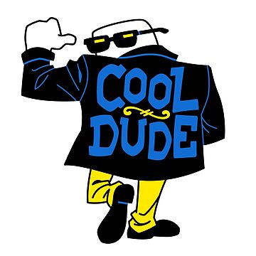"Cool Dude" Sticker for Sale by Irontwist | Redbubble