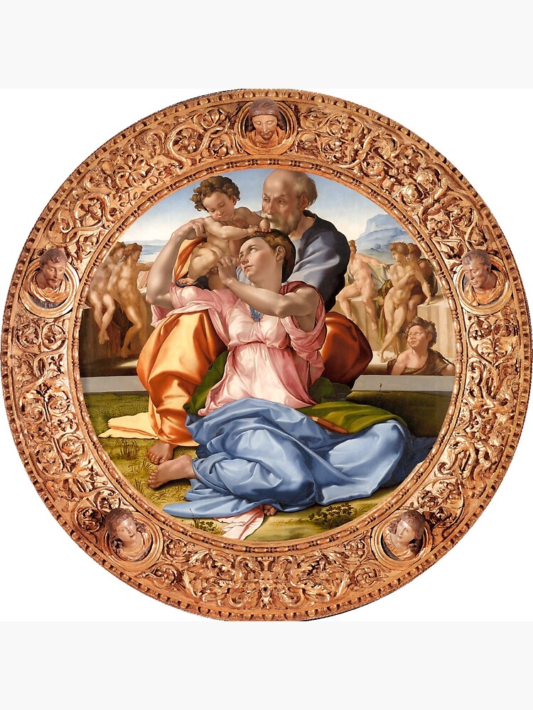 "Tondo Doni 1504–1506 - Michelangelo" Poster for Sale by gregoryrand ...