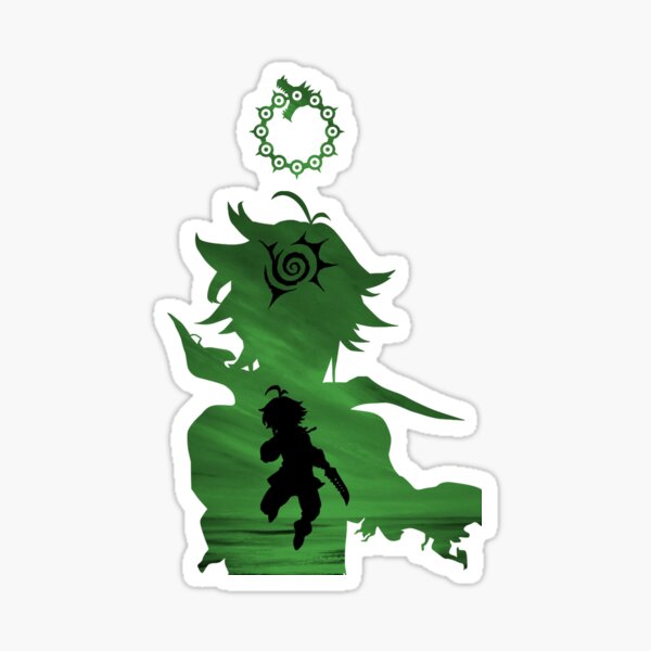 "Meliodas - Seven Deadly Sins" Sticker for Sale by Blason | Redbubble
