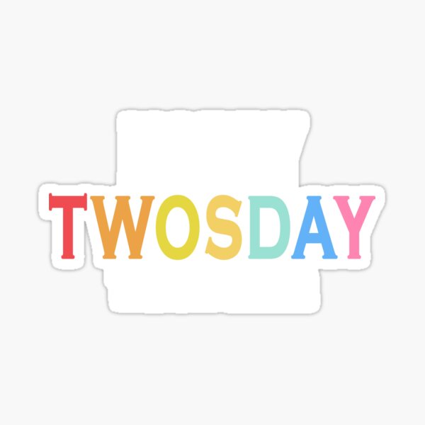 "Happy Twosday tuesday 2 22 22 Twos day 2s 2 s" Sticker for Sale by ...