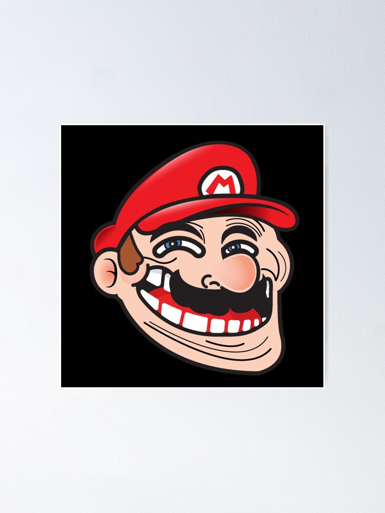 "Laughing meme face" Poster for Sale by TheOldStand | Redbubble
