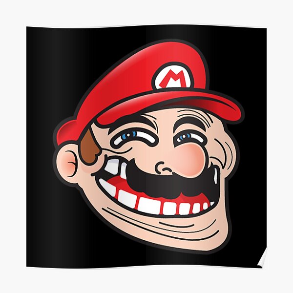 "Laughing meme face" Poster for Sale by TheOldStand | Redbubble