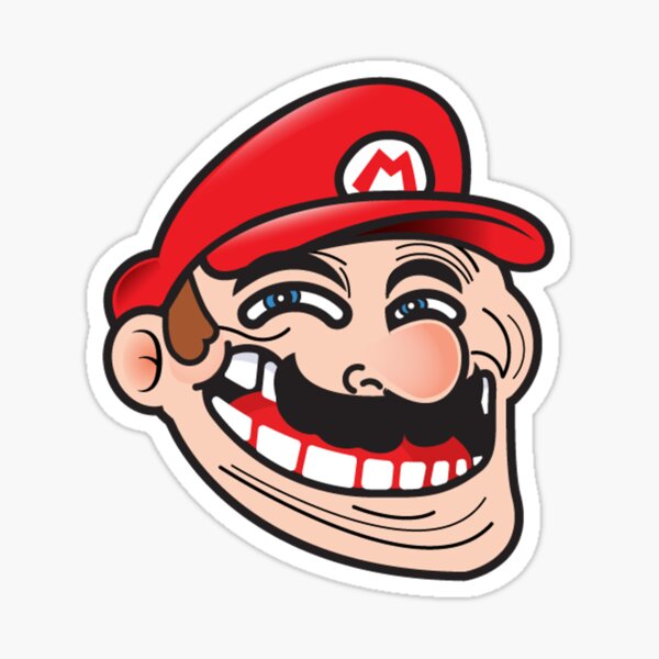 "Laughing meme face" Sticker by TheOldStand | Redbubble