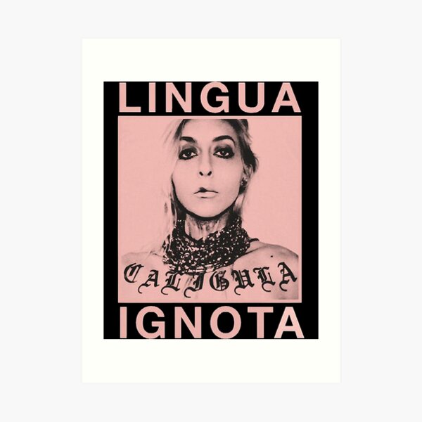 "Lingua Ignota" Art Print for Sale by CandaceCook | Redbubble