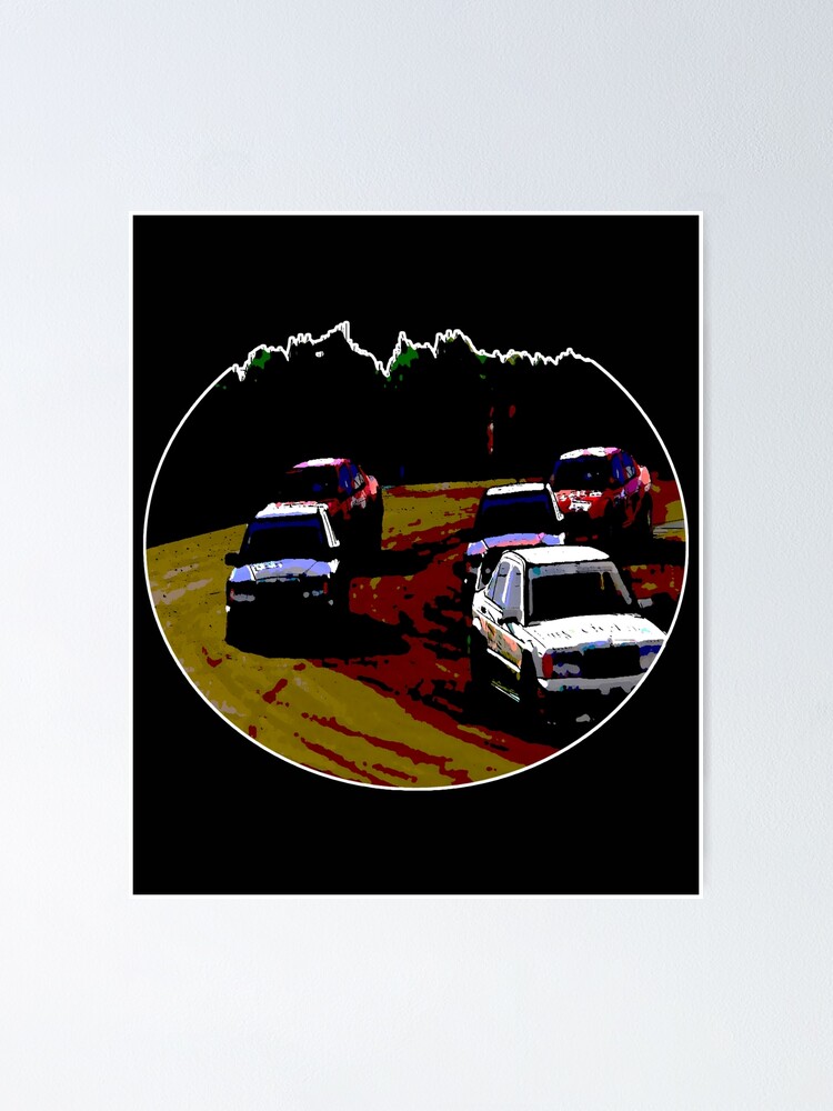 "Classic touring car / motor sport / race track" Poster for Sale by ...