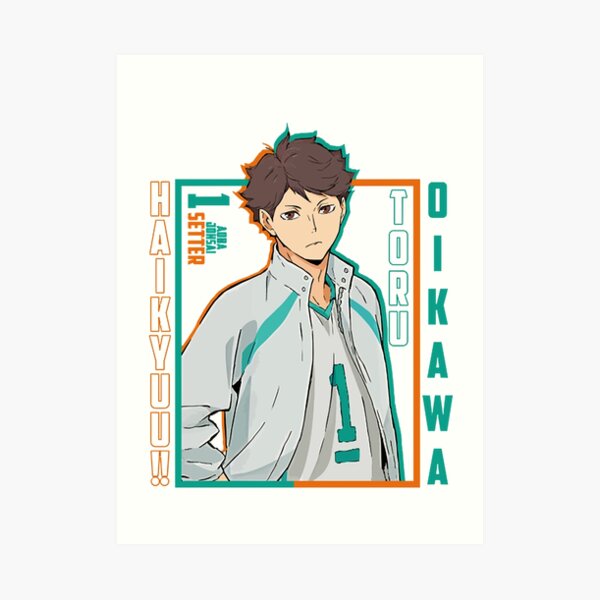 "Haikyuu!! - Toru Oikawa " Art Print for Sale by dnbwbnxdXdQC | Redbubble