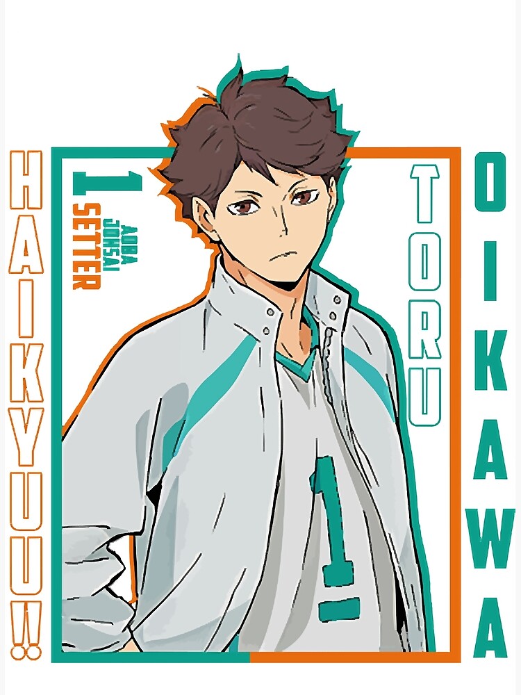 "Haikyuu!! - Toru Oikawa " Poster for Sale by dnbwbnxdXdQC | Redbubble
