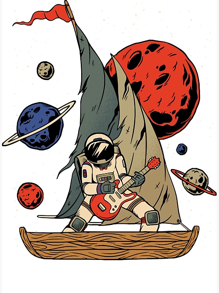 "ASTRONAUT DRIFTER " Poster for Sale by angierudyop | Redbubble