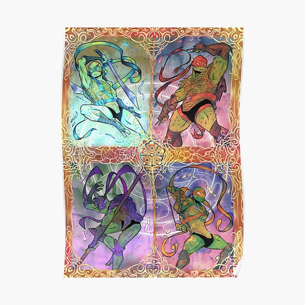 "The Four Brothers" Poster for Sale by PatchiiBabs | Redbubble