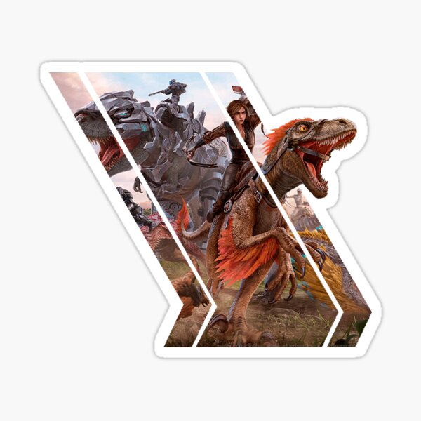 "ARK Survival Evolved" Sticker for Sale by Dreyckko1x | Redbubble