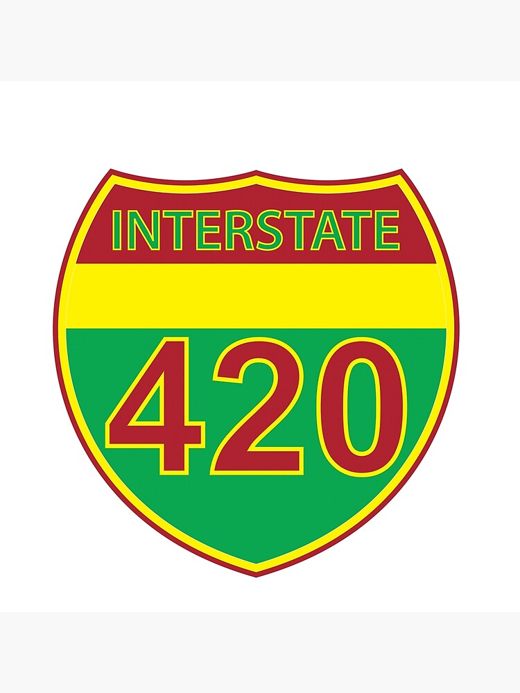 "Interstate 420 Rasta Rastafarian" Poster for Sale by LGdesigns | Redbubble
