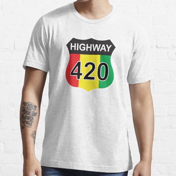 "Highway 420 Rasta Rastafarian" T-shirt for Sale by LGdesigns ...