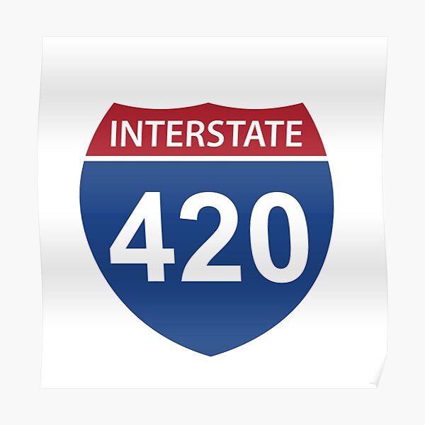 "Interstate 420" Poster for Sale by LGdesigns | Redbubble