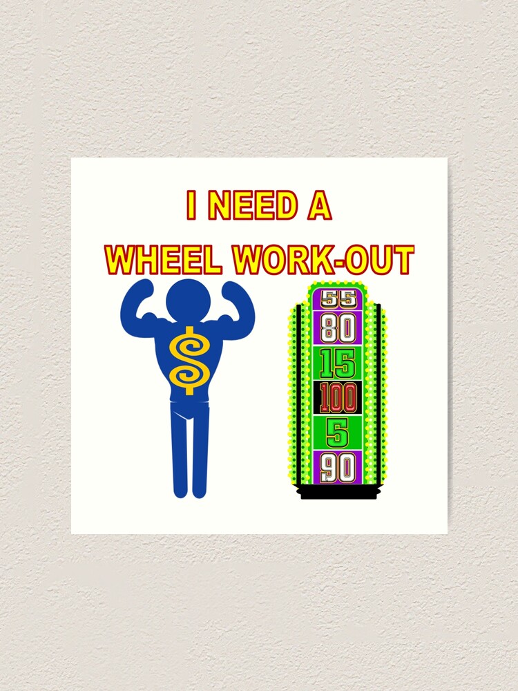 "Game Show - TPIR (The Price Is...) Wheel" Art Print by LuckyContestant ...