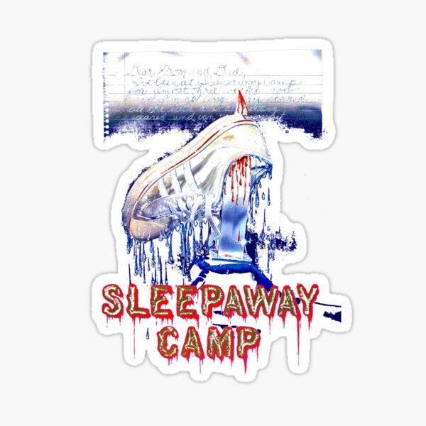 "Sleepaway Camp (Black)" Sticker for Sale by Oscararrish | Redbubble