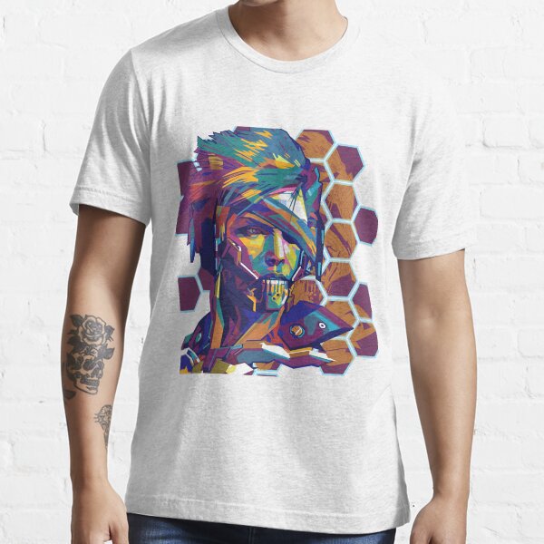 "Raiden" T-shirt for Sale by igeks | Redbubble | metal gear t-shirts ...