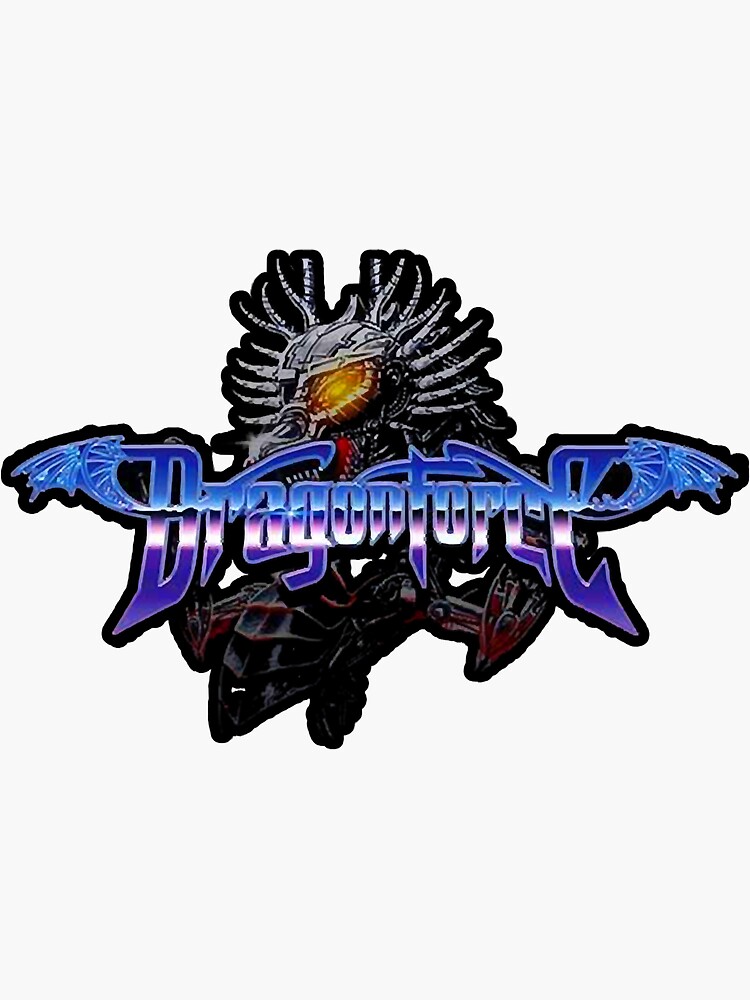"DRAGONFORCE MUSIC ARTWORK" Sticker for Sale by NanFlan | Redbubble