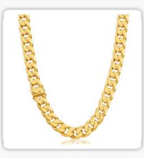 Gold Chain: Stickers | Redbubble