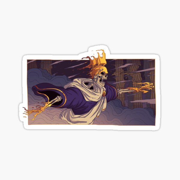 "Golden Crown King Midas in the Temple" Sticker for Sale by Mr-Chrizpy ...