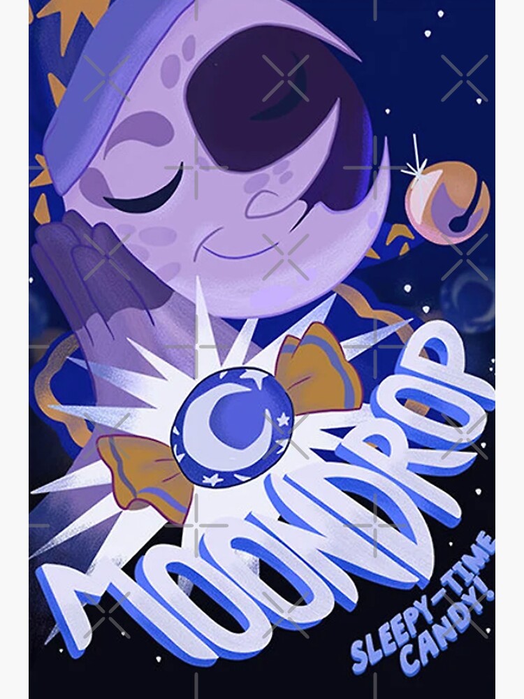 "Sleepy Time Candy Moondrop" Sticker for Sale by andrewpritcUp | Redbubble