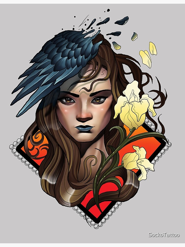 "Bouncing Betty" Poster for Sale by SockoTattoo | Redbubble