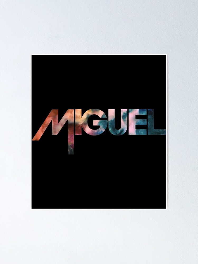 Miguel Color Sticker Poster For Sale By Emmalinebw Redbubble