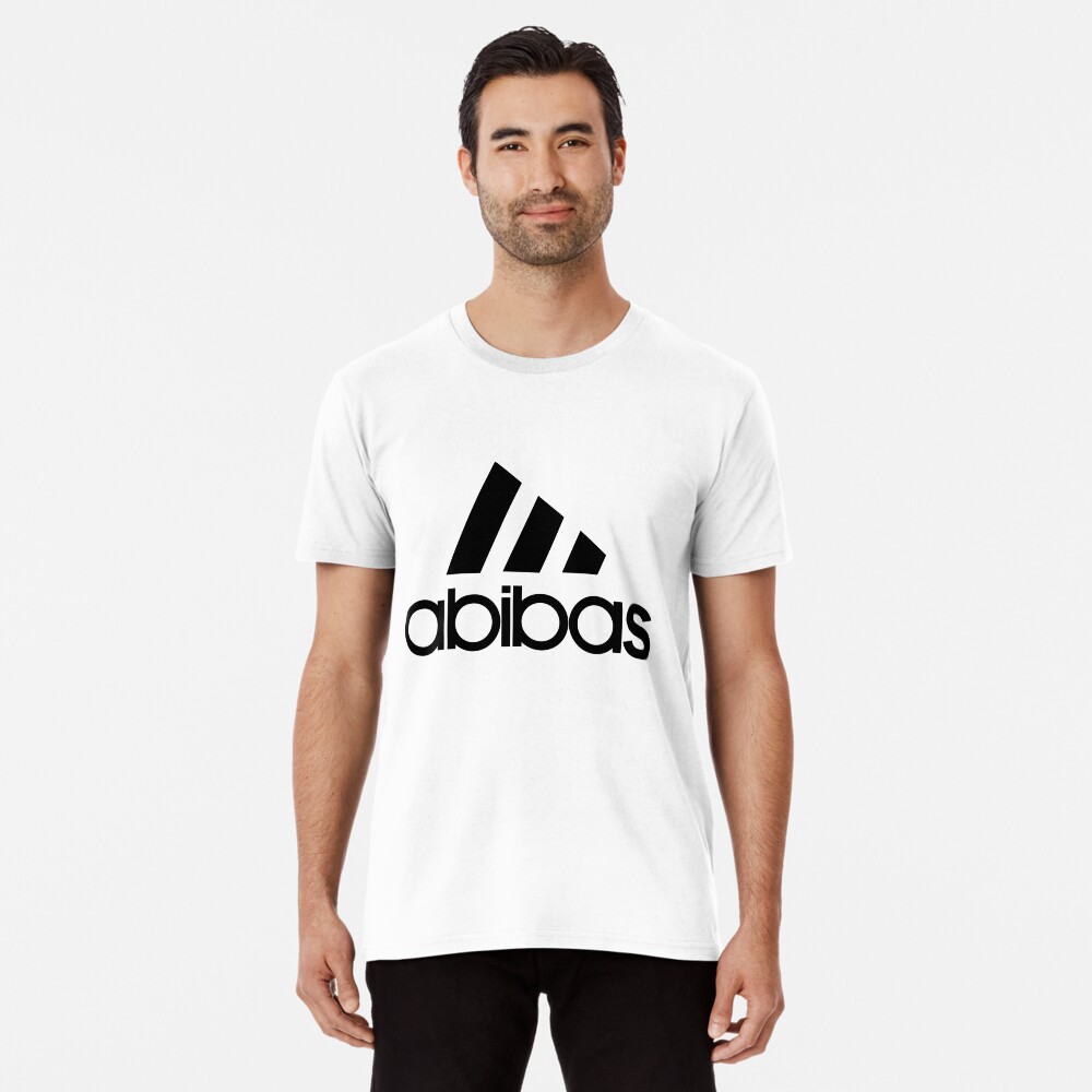 "ABIBAS" Sticker for Sale by ABRARARTIST | Redbubble