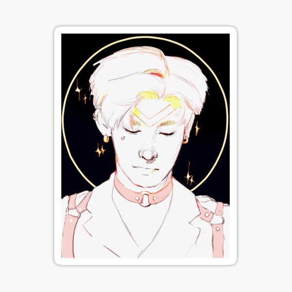 "Sailor Wonho" Sticker for Sale by crowcobain | Redbubble