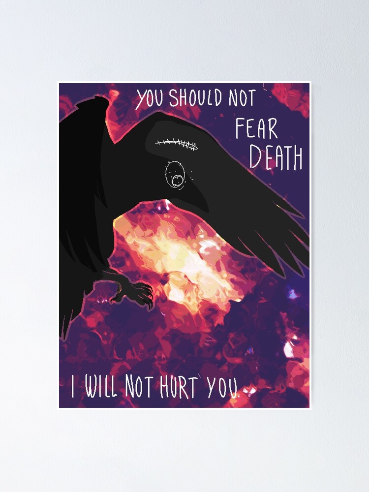 "CORVUS DEATH" Poster for Sale by albinoroo | Redbubble