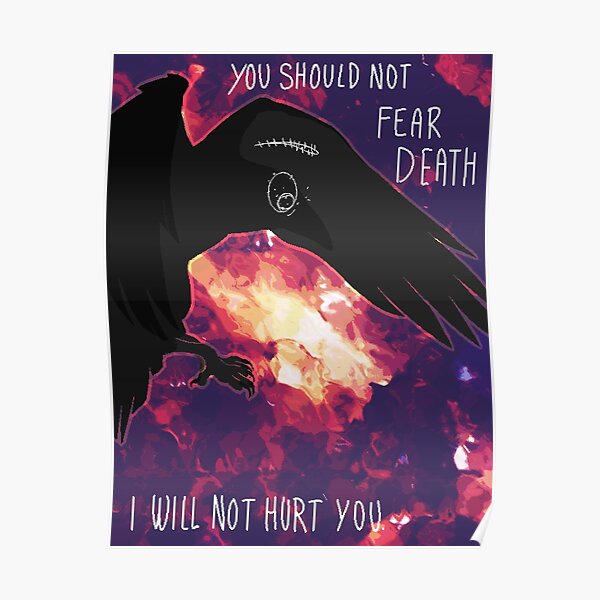 "CORVUS DEATH" Poster for Sale by albinoroo | Redbubble