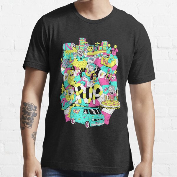 "PUP band logo Essential T-Shirt.png" T-shirt for Sale by AngieBrady ...